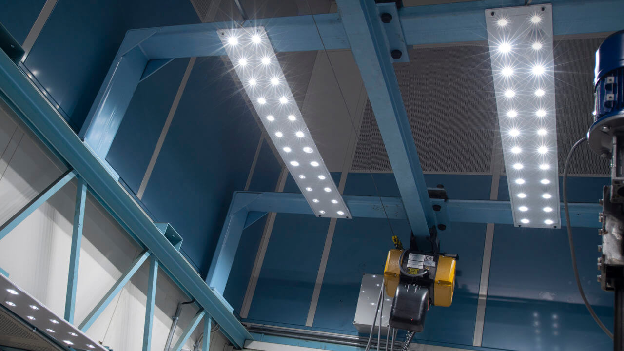 Industrial Lighting at Ball Beverage Packaging - LED iBond
