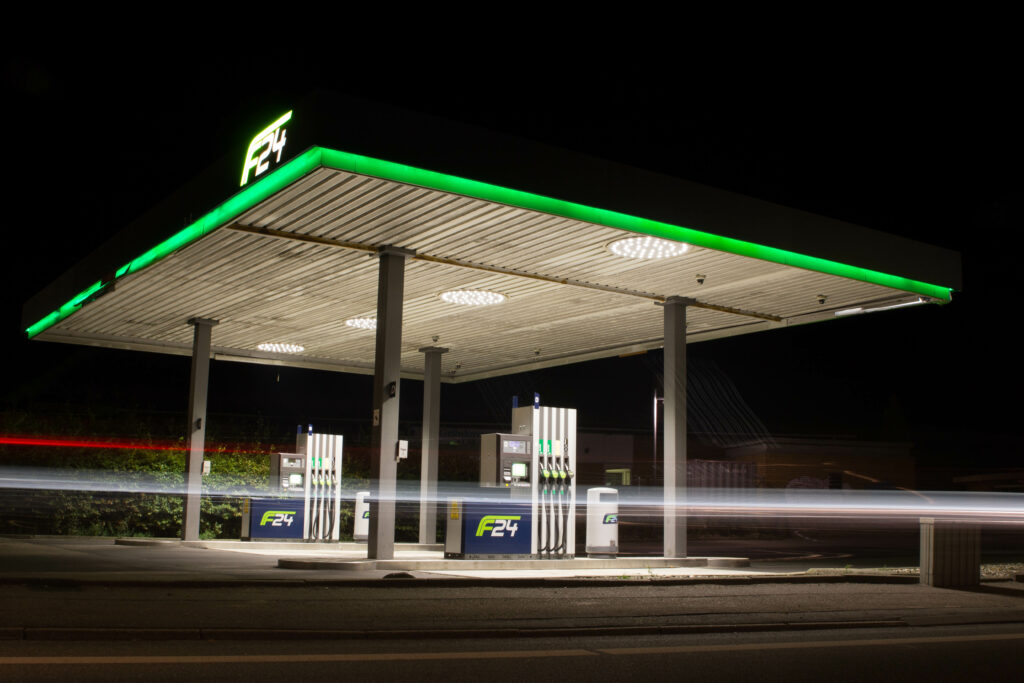 Service Station Lighting Solution